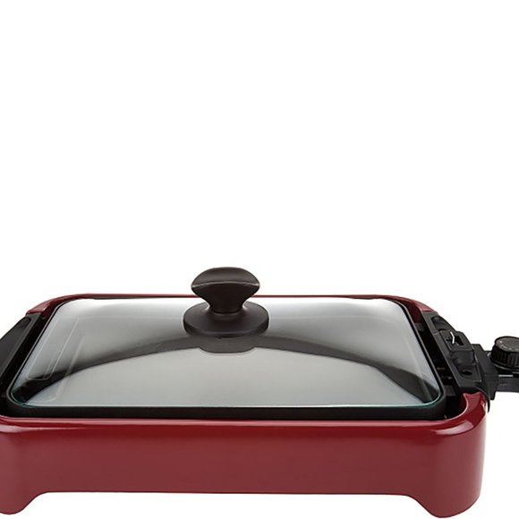 cook's | Kitchen | Cooks Essentials Reversible Grill Griddle W Glass ...